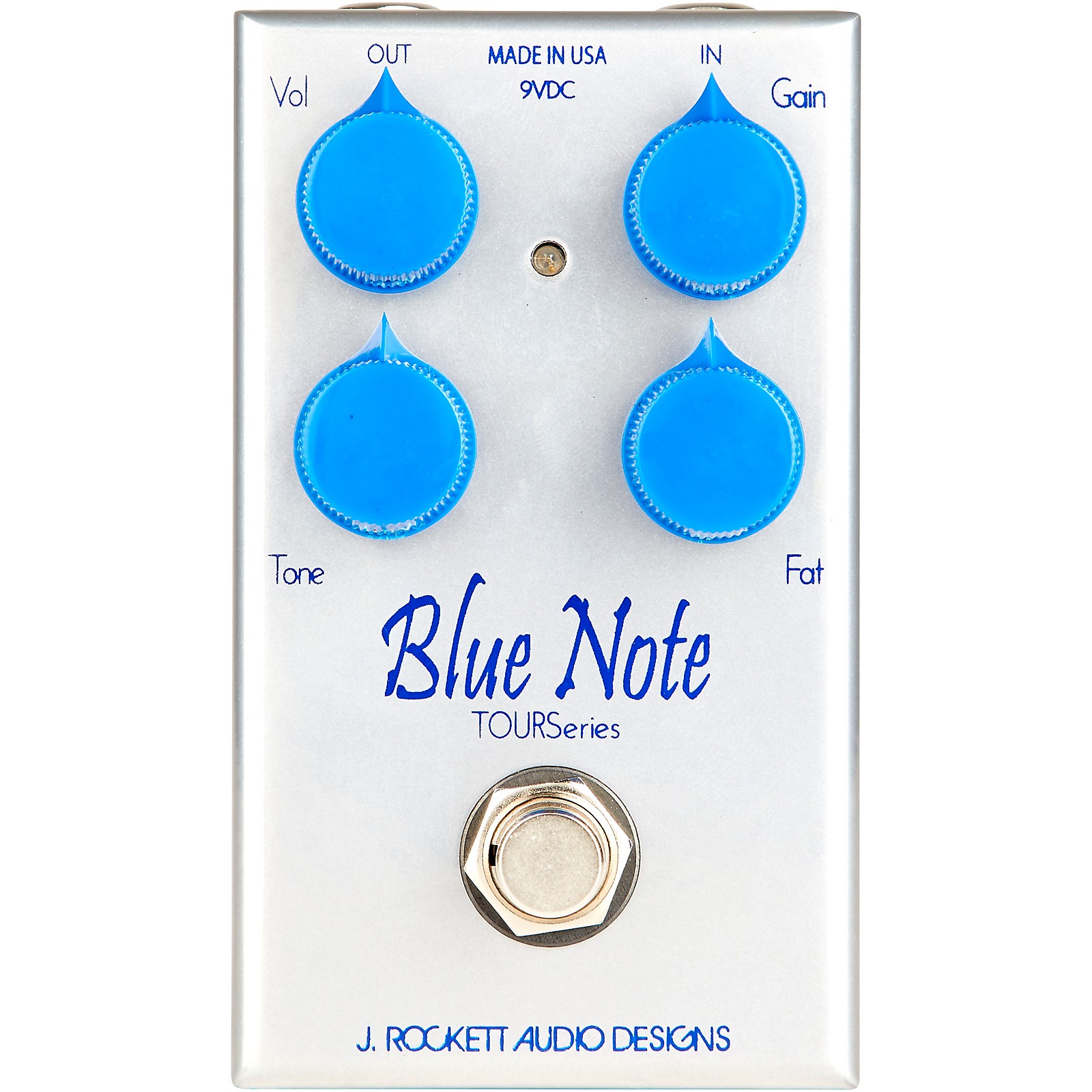 Rockett Pedals Blue Note Tour Low Gain Overdrive Effects Pedal | Guitar ...