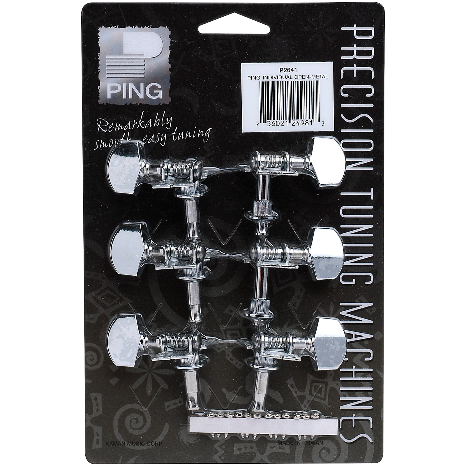 Ping Economy Chrome Individual Guitar Tuning Machines | Guitar Center