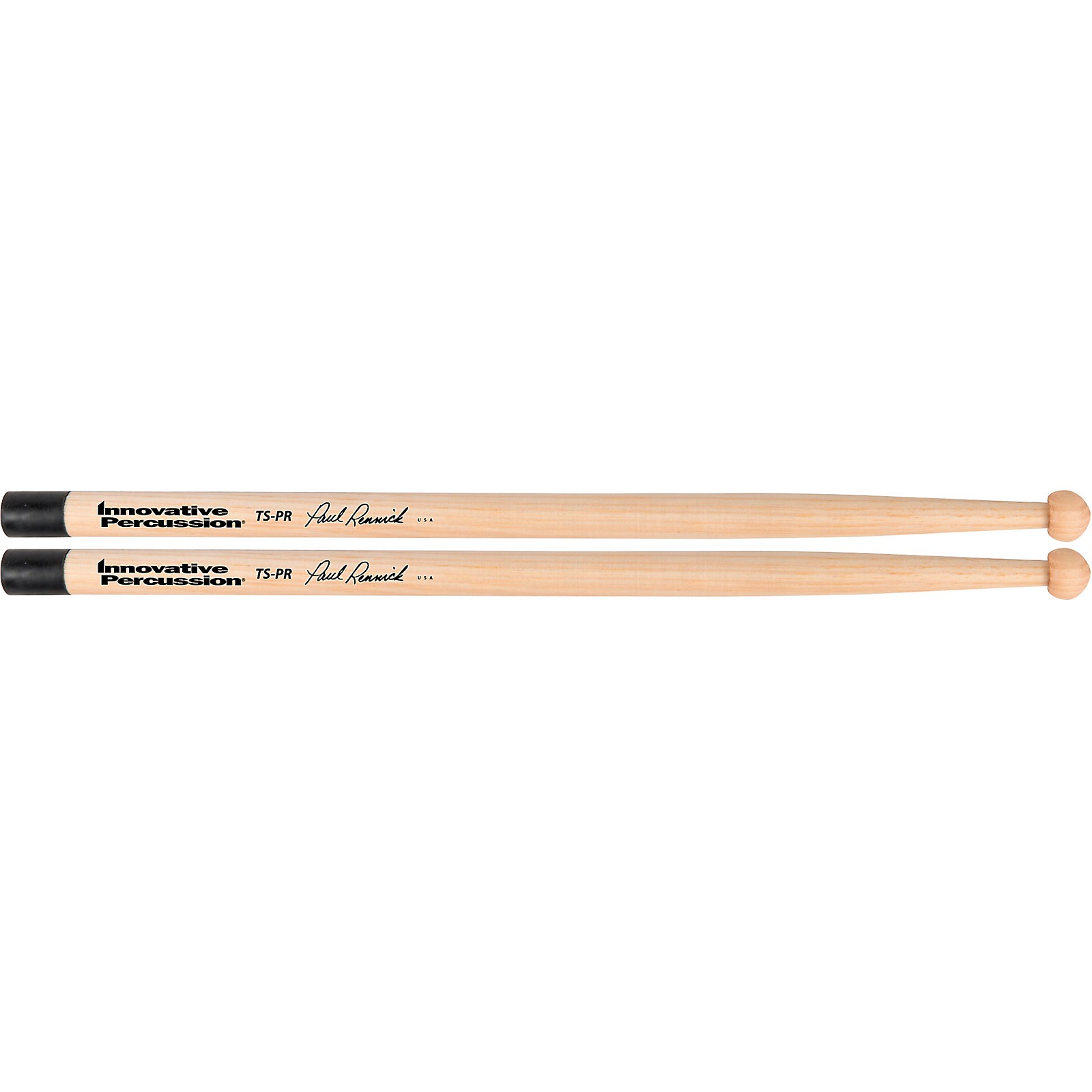 Innovative Percussion Paul Rennick Multi-Tip Hickory Tenor Stick Wood ...