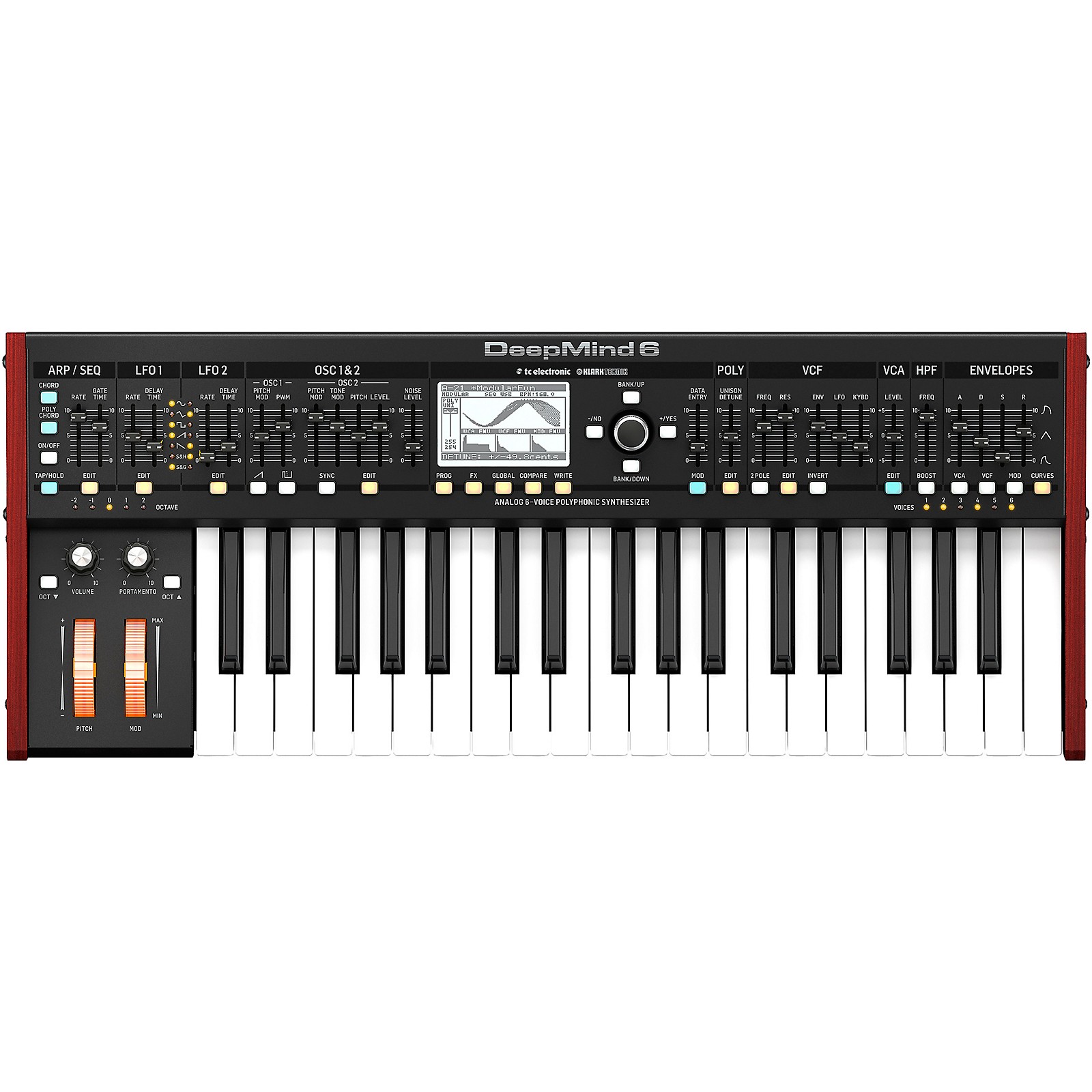 Behringer DeepMind 6 Analog 6-Voice Polyphonic Synthesizer | Guitar Center