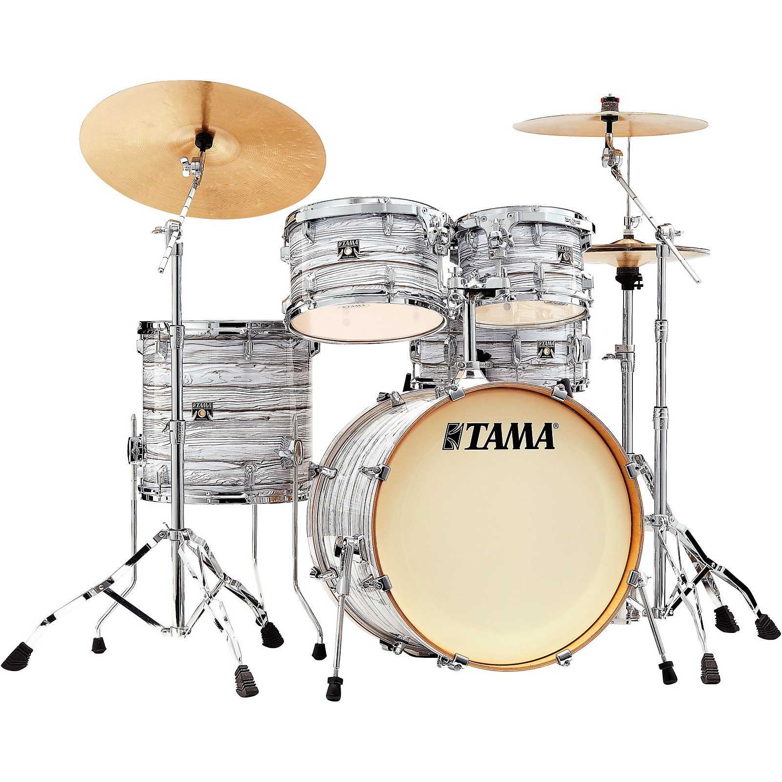 TAMA Superstar Classic 5-Piece Shell Pack With 20" Bass Drum Ice Ash ...