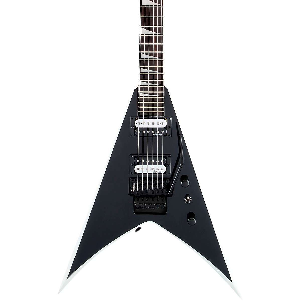 Jackson JS Series King V JS32 Black With White Bevel | Guitar Center