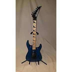Used Jackson JS34Q Dinky Solid Body Electric Guitar Blue | Guitar Center