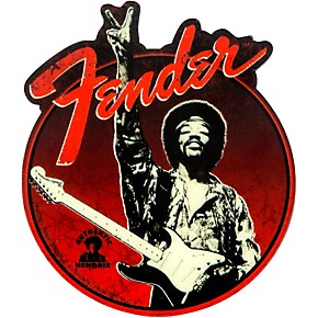 Fender Jimi Hendrix "Peace Sign" Magnet | Guitar Center