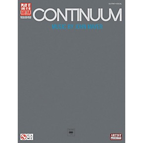 Hal Leonard John Mayer Continuum Guitar Tab Songbook | Guitar Center