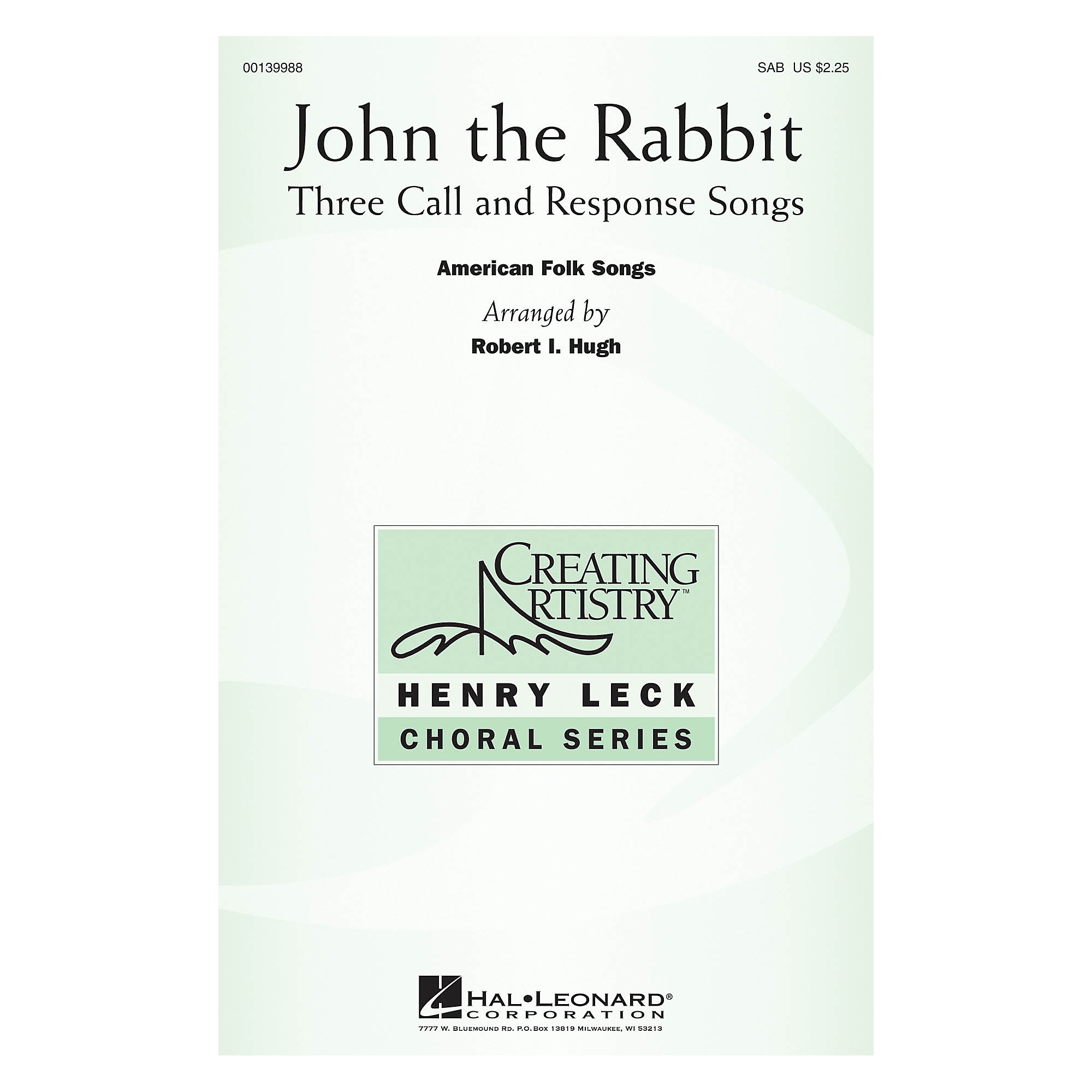 Hal Leonard John the Rabbit (Three Call and Response Songs) SAB ...