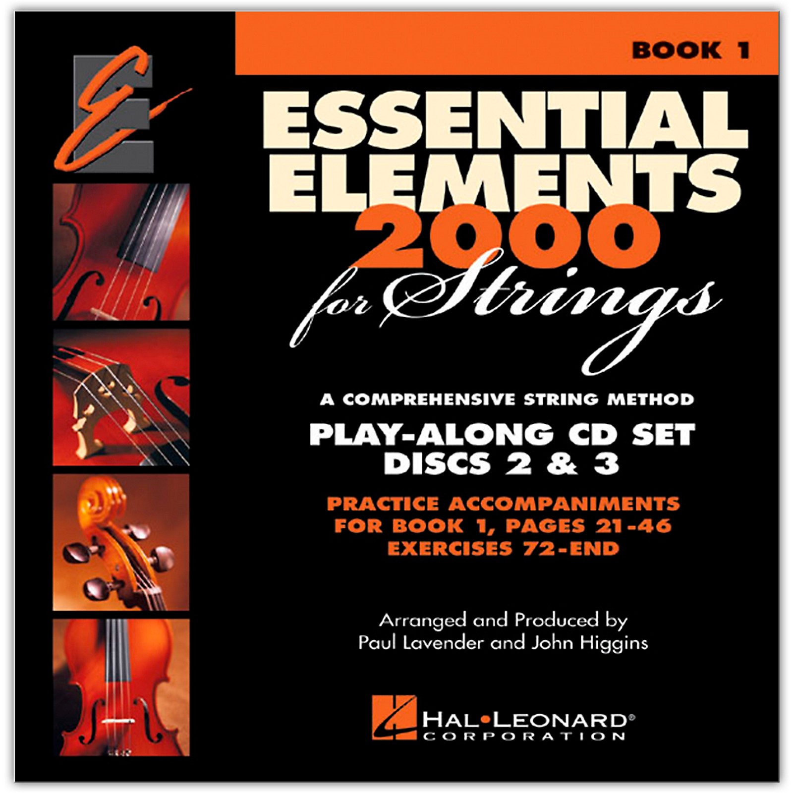 Hal Leonard Essential Elements For Strings Play Along CD Set (Book 1 ...