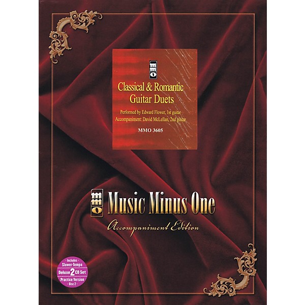 Music Minus One Classical & Romantic Guitar Duets (Deluxe 2-CD Set ...