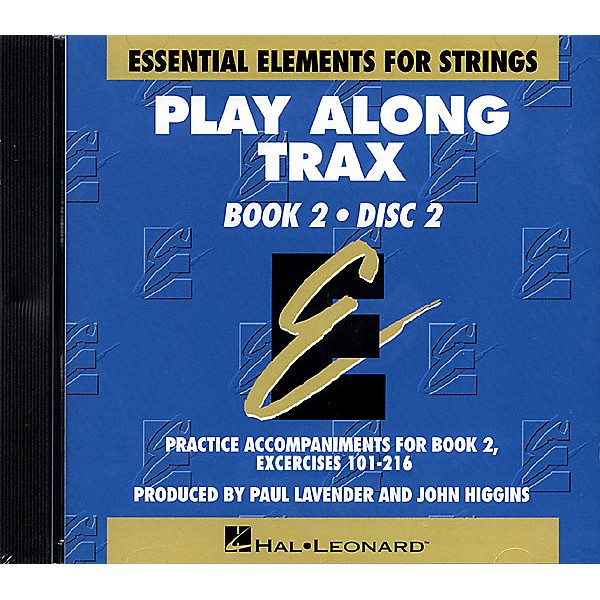 Hal Leonard Essential Elements for Strings Play-Along Trax - Book 2 ...