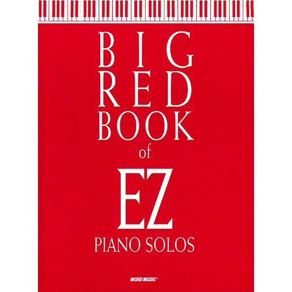 Word Music Big Red Book of EZ Piano Solos Sacred Folio Series (Easy ...