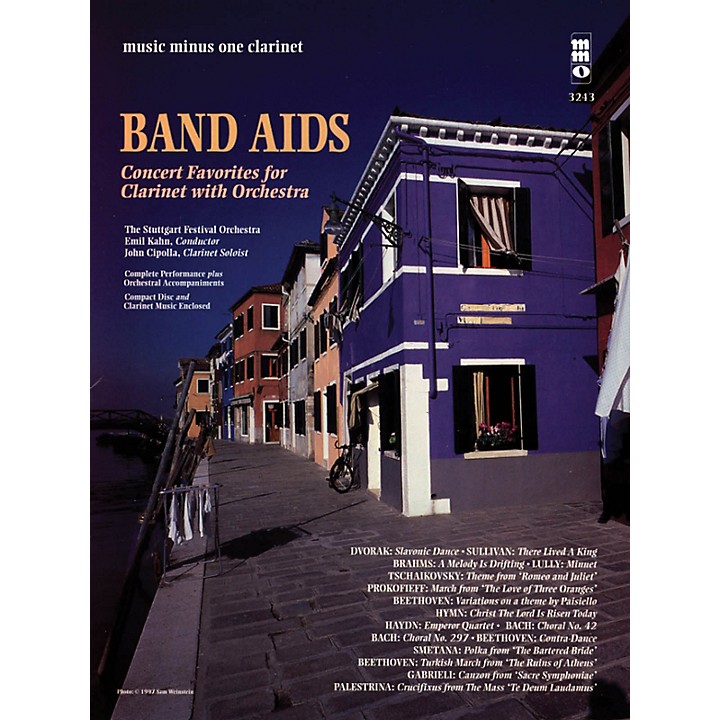 Music Minus One Band Aids - Concert Band Favorites with Orchestra Music ...