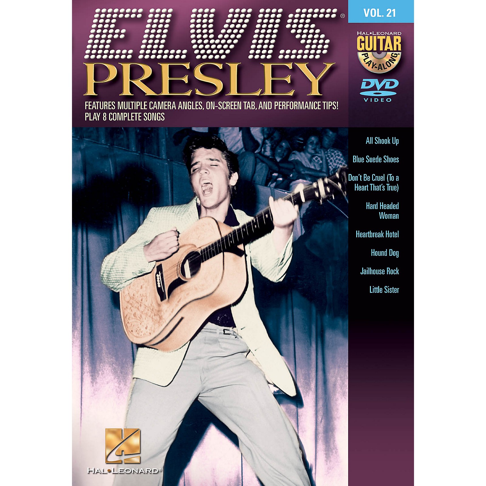 Hal Leonard Elvis Presley (Guitar Play-Along DVD Volume 21) Guitar Play ...