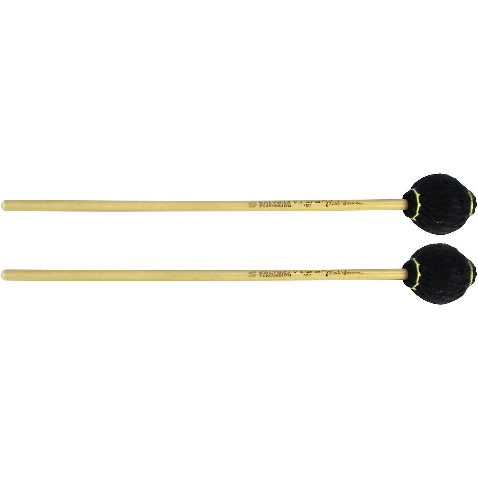 Salyers Percussion Mark Sherman Short Vibraphone Mallets Medium Hard ...
