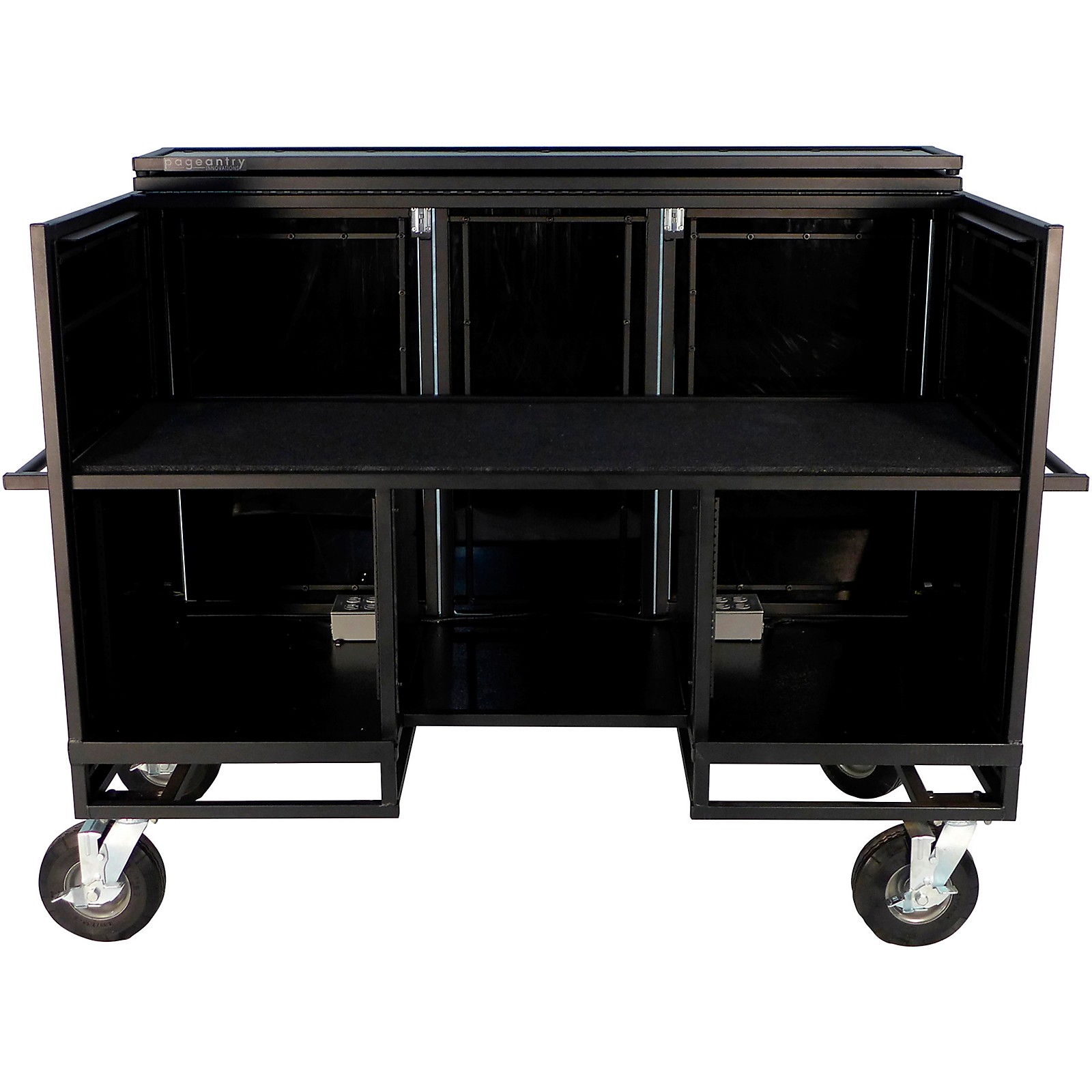 Pageantry Innovations Seated Synth/Mixer Combo Cart Stealth Series ...