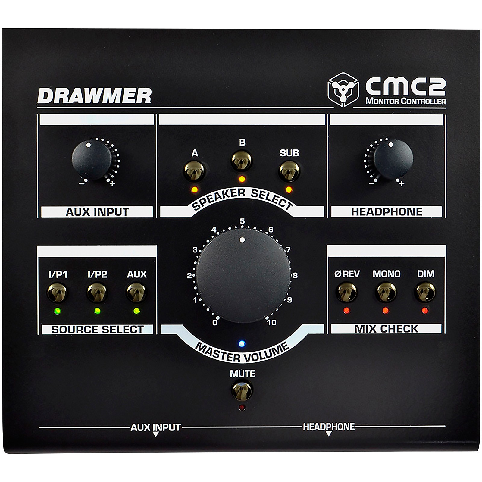 Drawmer CMC2 Compact Monitor Controller | Guitar Center