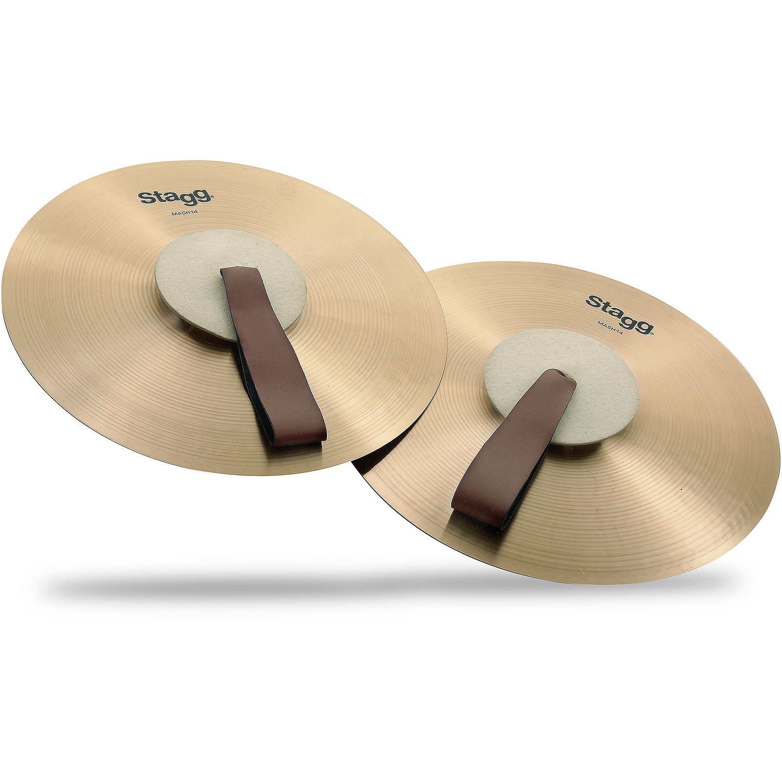 Stagg STAGG 14" Marching/Concert cymbals - Pair 14 in. | Guitar Center