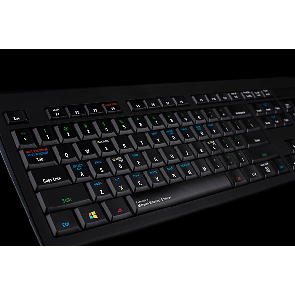 Logickeyboard MS Windows Astra PC keyboard | Guitar Center