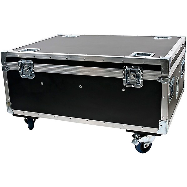 American DJ Wi Flight Case for WiFLY LED PAR Lights with Wheels Black ...