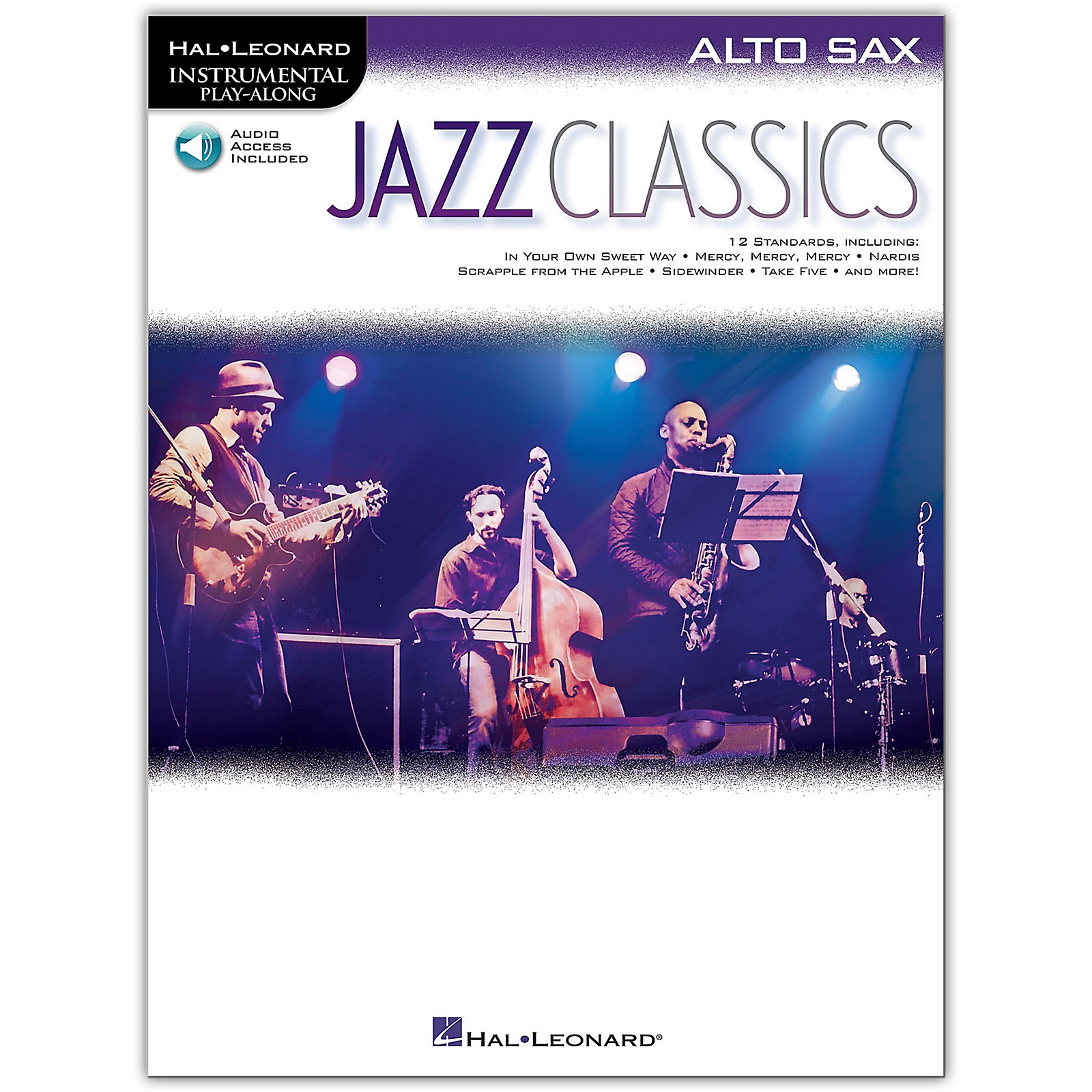 Hal Leonard Jazz Classics For Alto Sax Instrumental Play-Along Book ...