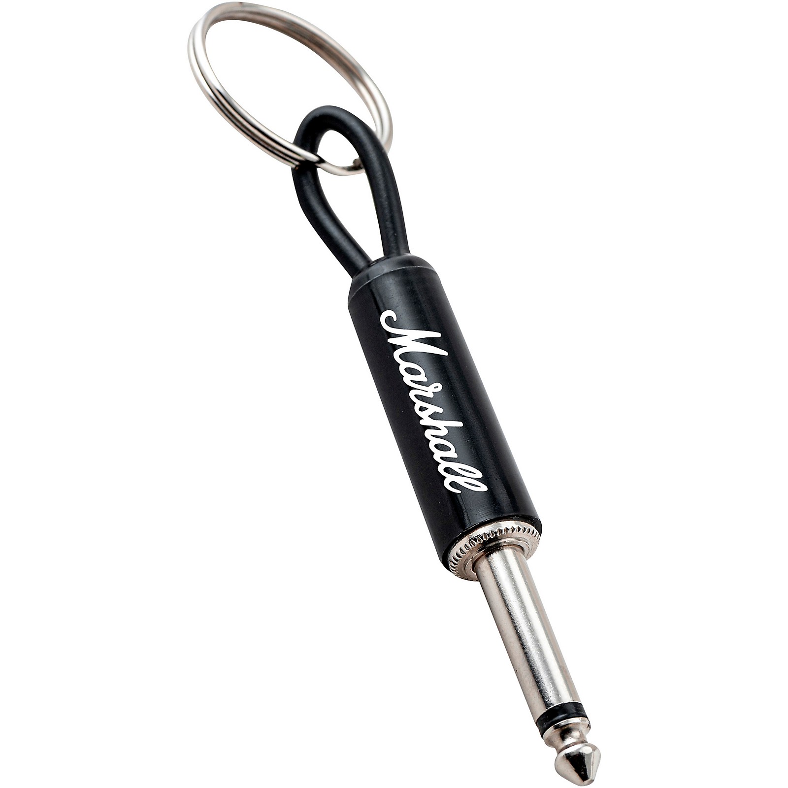 Pluginz Black Marshall Guitar Plug Keychain | Guitar Center