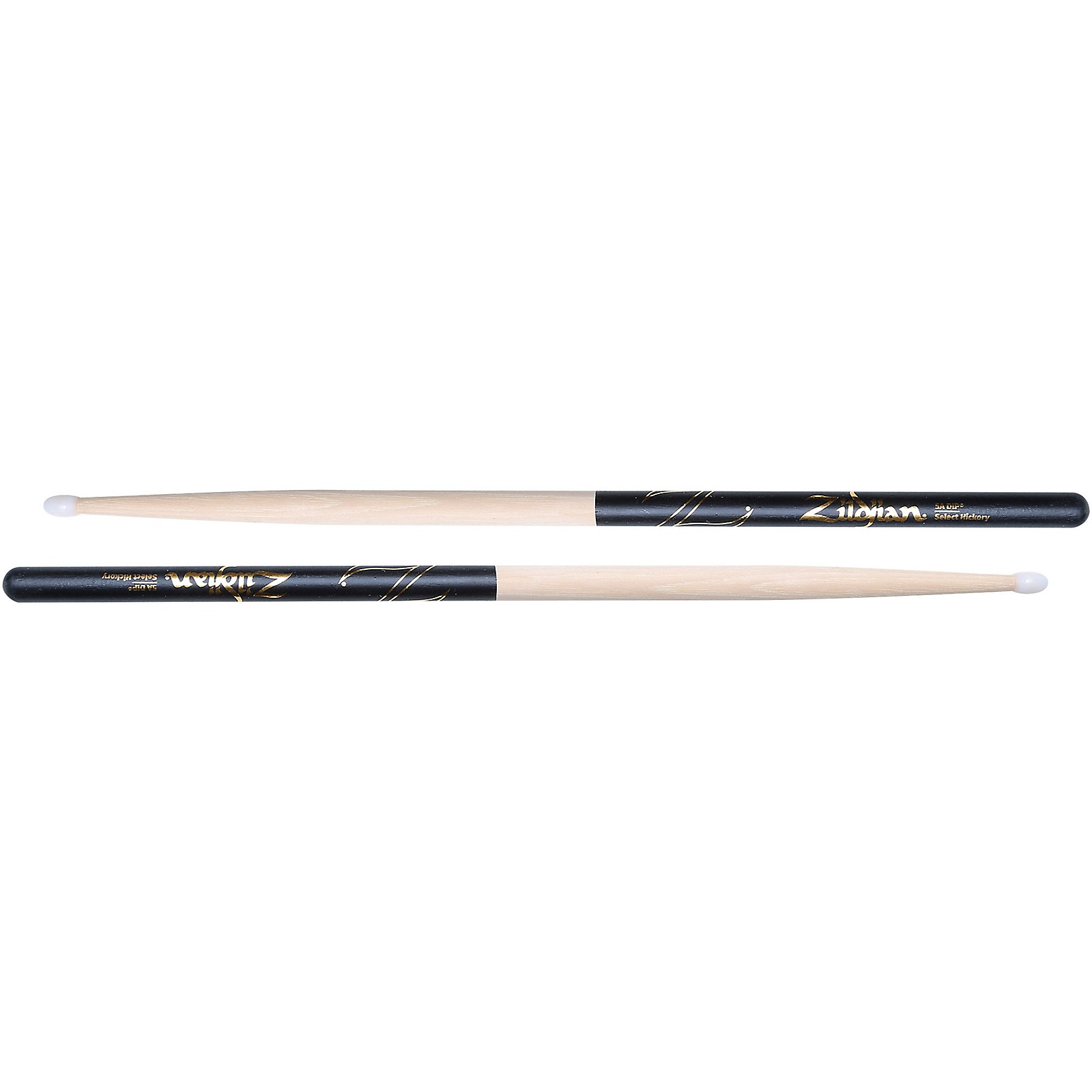 Zildjian Black DIP Drum Sticks 5A Nylon | Guitar Center