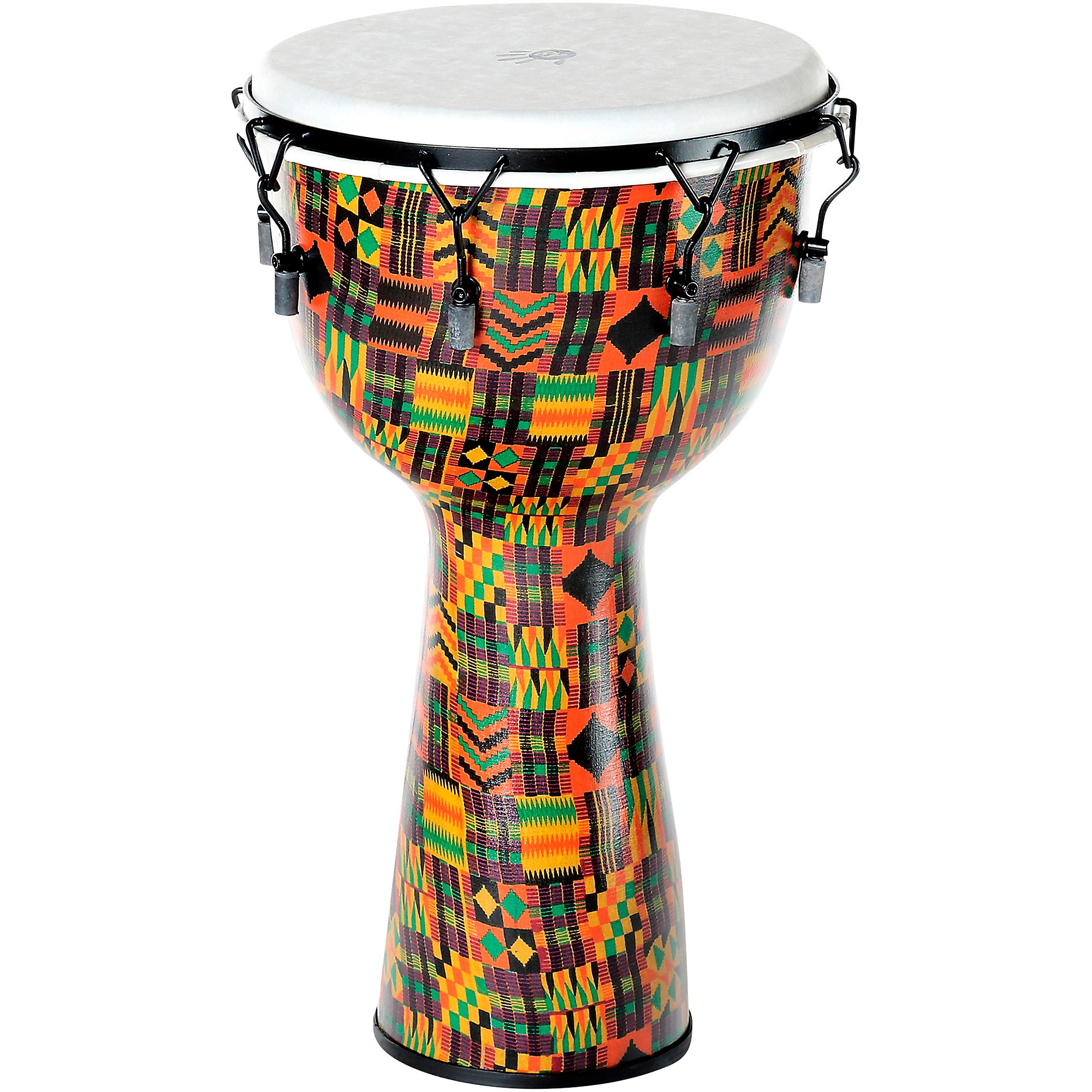 X8 Drums Kente Cloth Key-Tuned Djembe with Synthetic Head 14 x 26 in ...