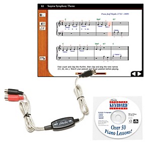 eMedia Keyboard USB MIDI Interface Kit | Guitar Center