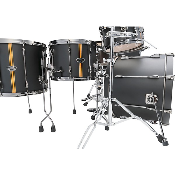 Open Box TAMA Superstar Hyper-Drive Duo 5-Piece Shell Pack Flat Black ...