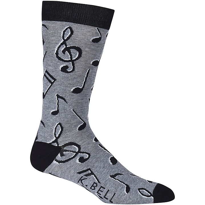 K. Bell Musical Notes Sock | Guitar Center