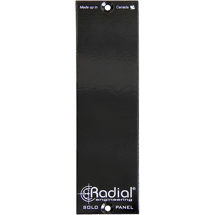 Radial Engineering 500 Series Solo Double-Wide Filler Panel | Guitar Center
