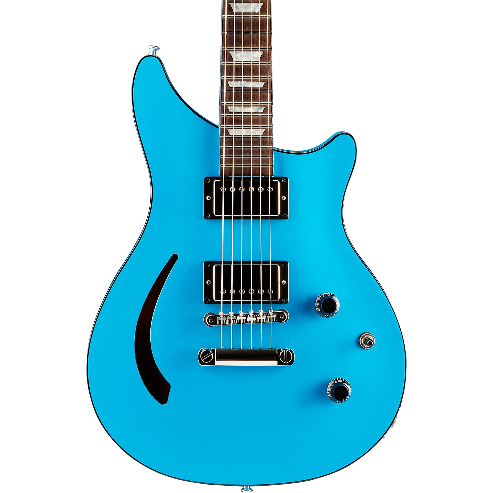 Platinum Gibson Custom Blue Pearl | Guitar Center
