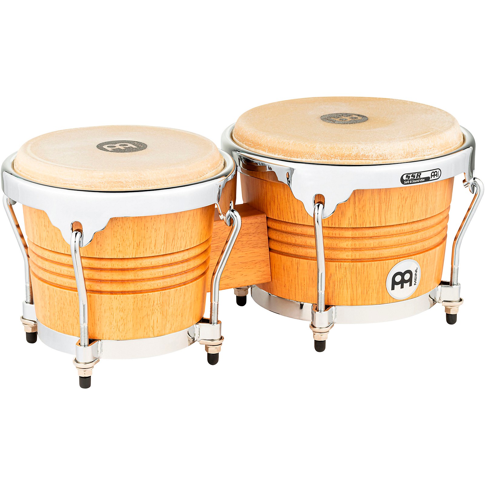 MEINL Wood Bongos in Super Natural Finish | Guitar Center