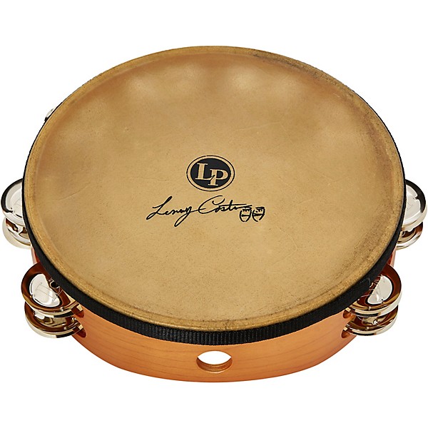 LP Lenny Castro Signature Double Row Headed Tambourine with Bag 10 in ...