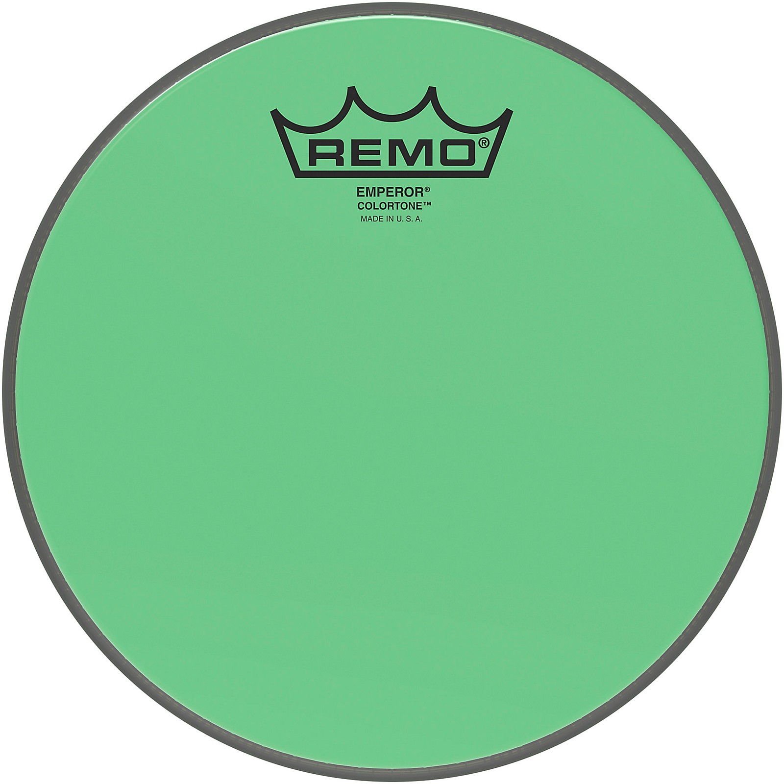 Remo Emperor Colortone Green Drum Head 8 in. | Guitar Center