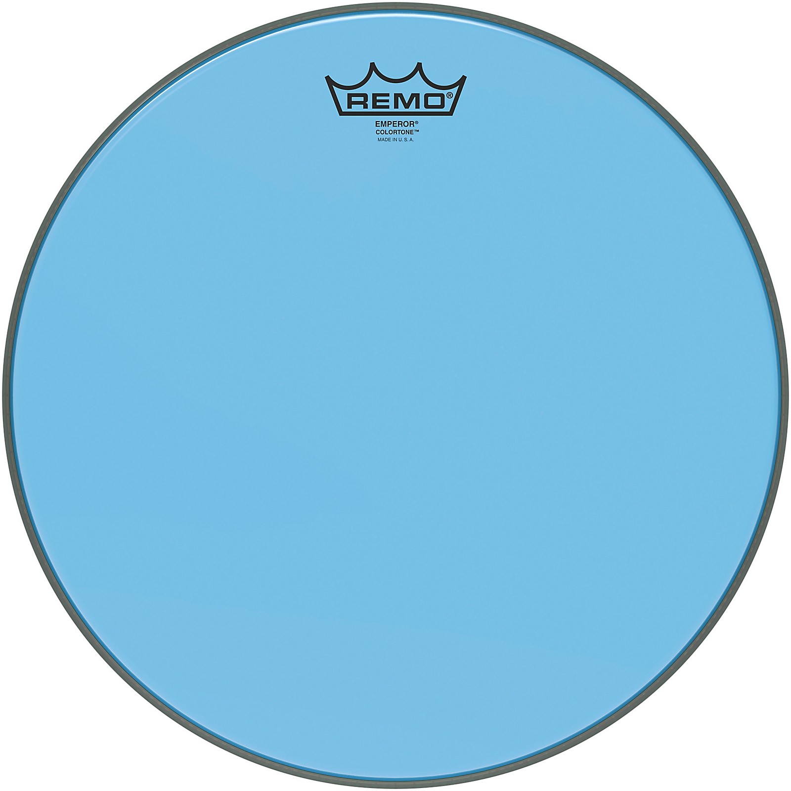 Remo Emperor Colortone Blue Drum Head 14 in. | Guitar Center