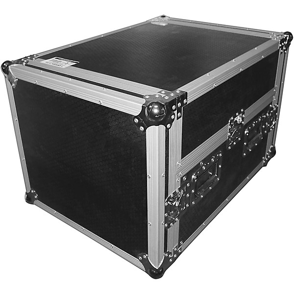 ProX 6U Rack x 13U Top Mixer DJ Combo Flight Case with Laptop Shelf ...