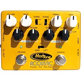 Modtone Custom Line Acoustic Preamp Pedal | Guitar Center