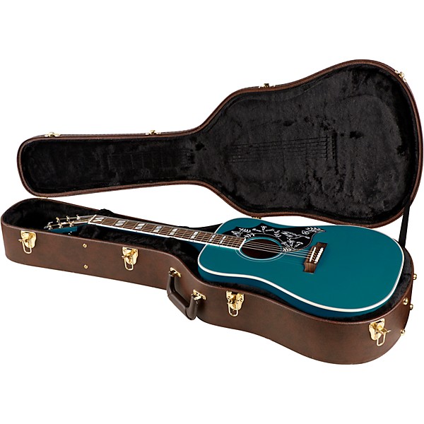 Gibson 2018 Limited Edition Hummingbird Big Sky Blue Acoustic-Electric ...