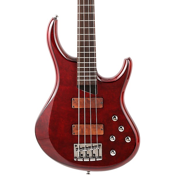 MTD Kingston Z4 Rosewood Fingerboard Electric Bass Transparent Cherry ...
