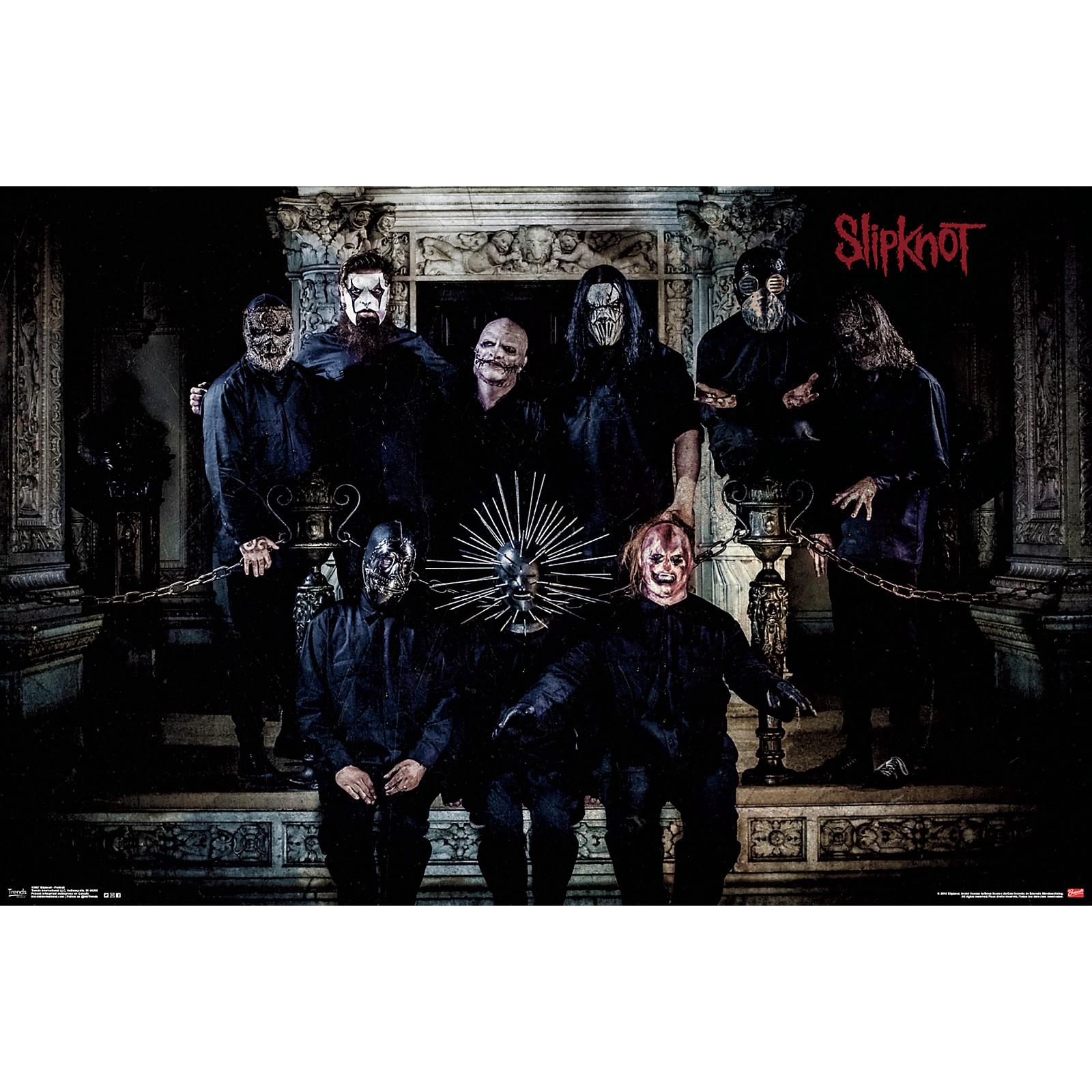 Trends International Slipknot - Portrait Poster Standard Roll | Guitar ...