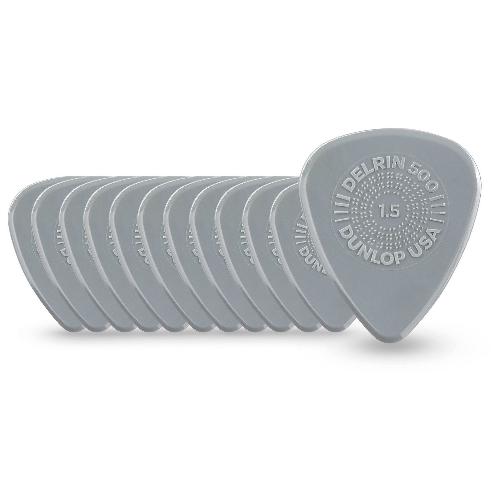 Dunlop Prime Grip Delrin 500 Guitar Picks 1.5 mm 12 Pack | Guitar Center