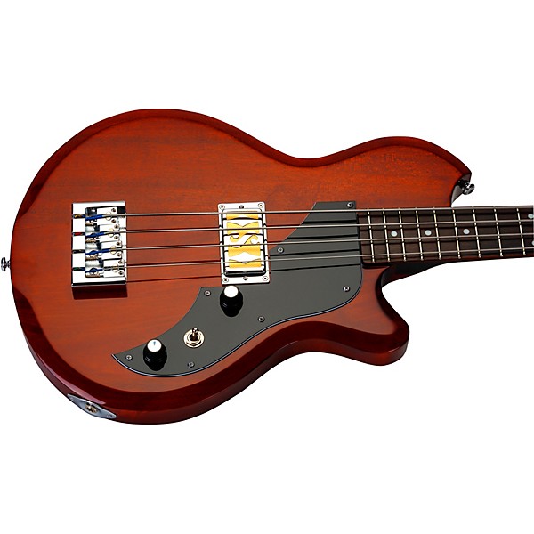 Supro Huntington 1 Mahogany Electric Bass Gloss Natural | Guitar Center