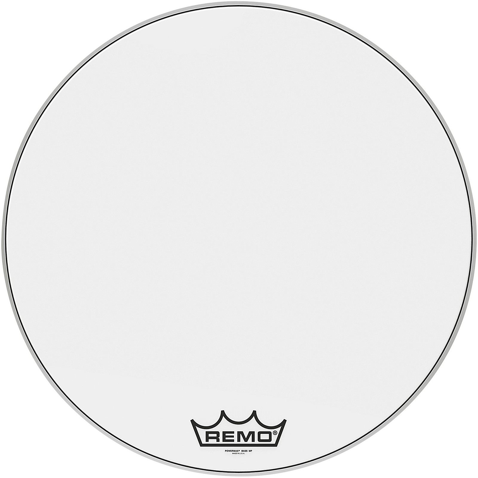 Remo Powermax Ultra White Crimplock Bass Drum Head 28 in. | Guitar Center
