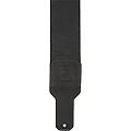 BOSS 3" Premium Leather Guitar Strap Black 3 in. | Guitar Center