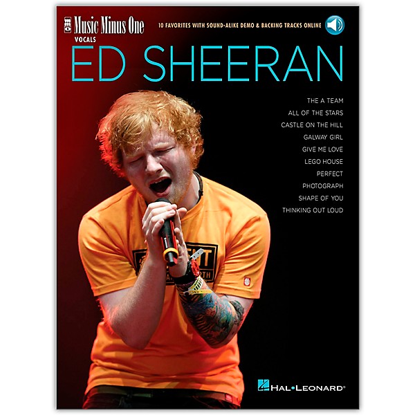 Nektar Ed Sheeran Music Minus One Vocals Book/Audio Online | Guitar Center