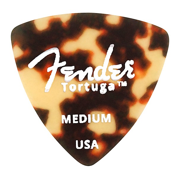 Fender 346 Shape Tortuga Ultem Guitar Picks (6-Pack), Tortoise Shell ...