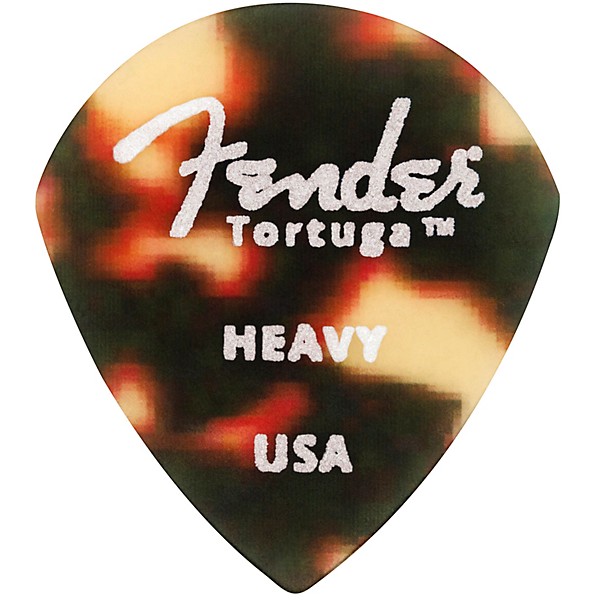 Fender 551 Shape Tortuga Ultem Guitar Picks (6-Pack), Tortoise Shell ...