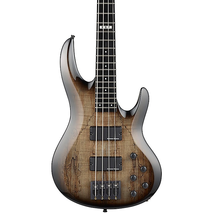 ESP E-II BTL-4 Electric Bass Transparent Black Sunburst | Guitar Center