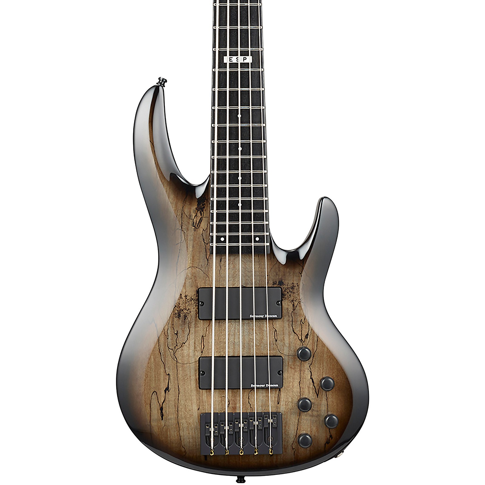 ESP E-II BTL-5 Electric Bass Transparent Black Sunburst | Guitar Center