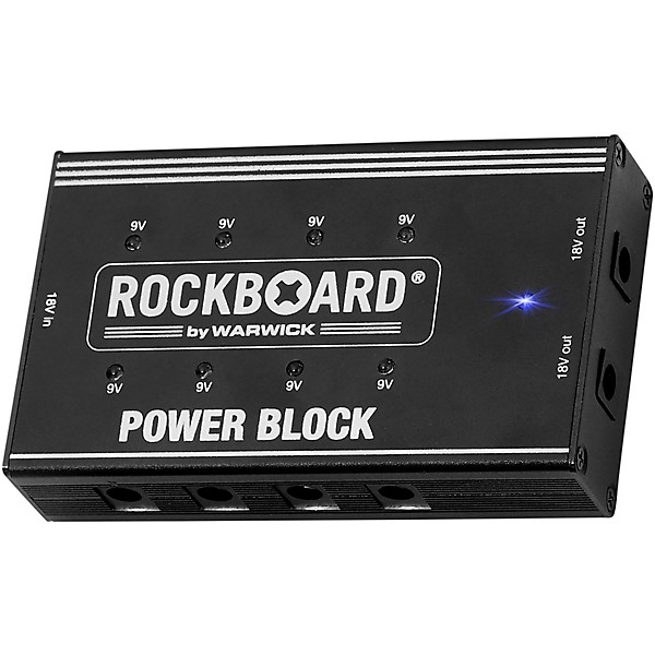 RockBoard Power Block Pedalboard DC Multi-Power Supply | Guitar Center